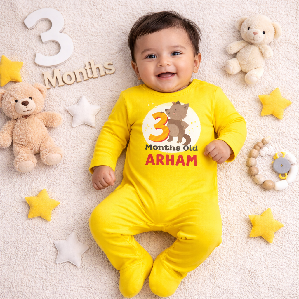 Three Months Old – Baby robe by namro